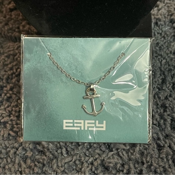 Effy | Jewelry | Nwt Silver Effy Anchor Necklace | Poshmark